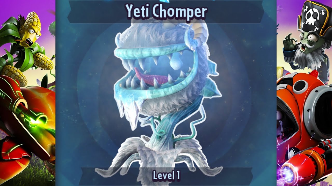 ep398: Yeti Chomper Gameplay #PvZGW2 - YouTube