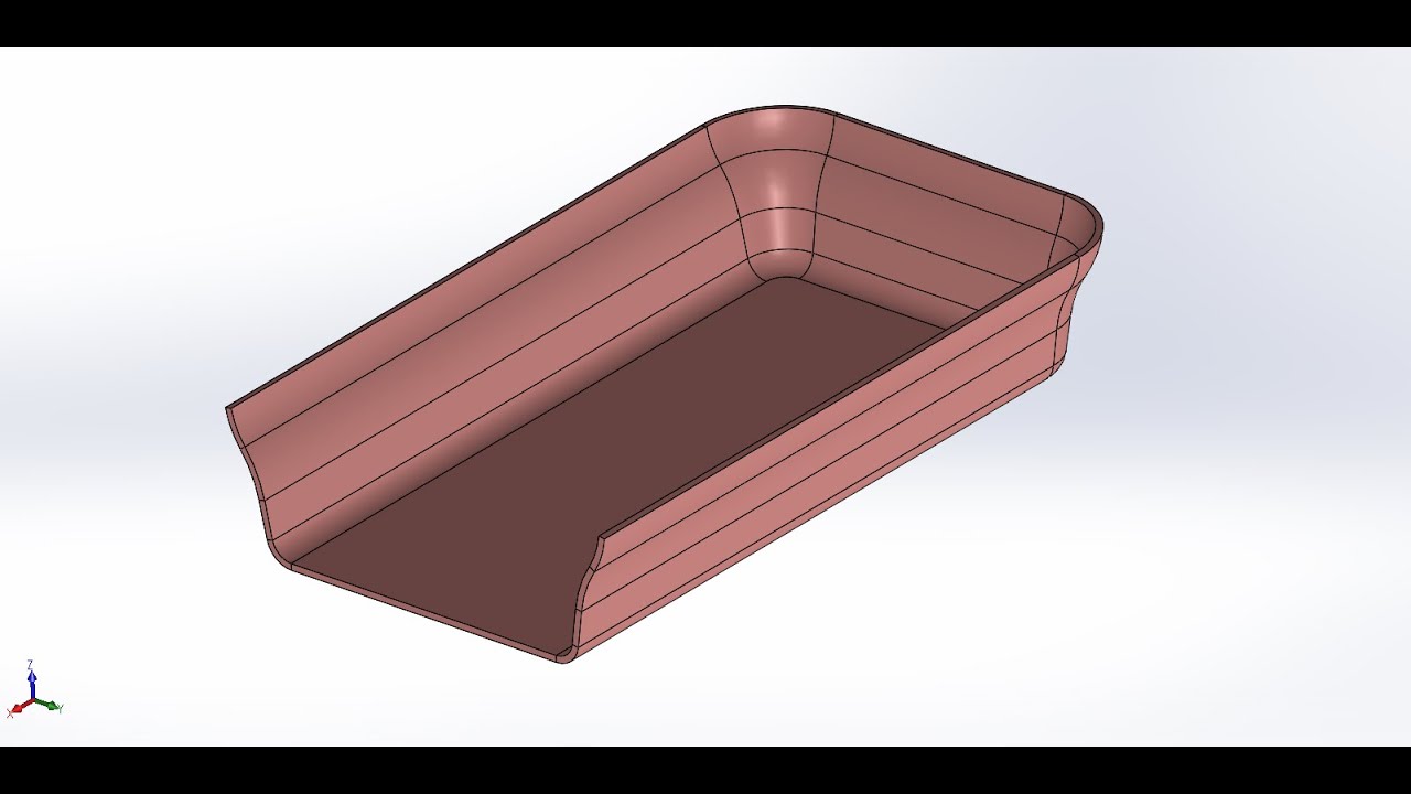 Swept Flange | Learning Sheet metal - YouTube