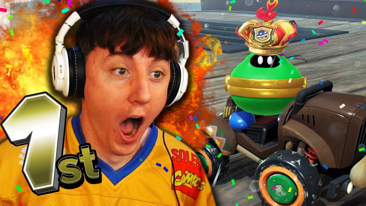 I FINALLY WON AT KNOCKOUT TOUR ON MARIO KART WORLD - YouTube