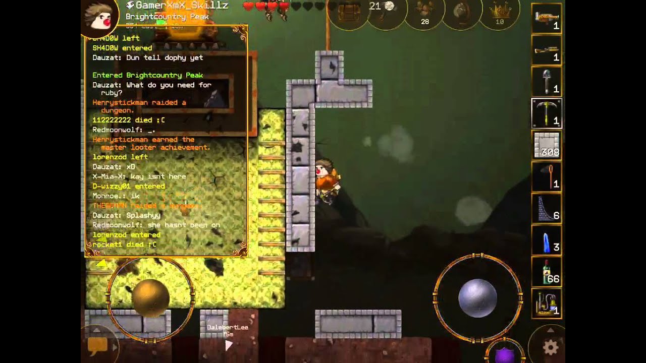 Deepworld gameplay - YouTube