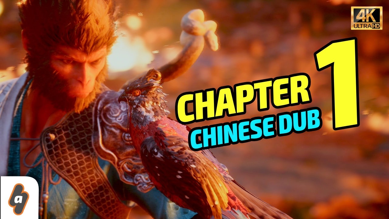 4K Chinese Dub Black Myth Wukong Chapter 1 Story highlights (No ...