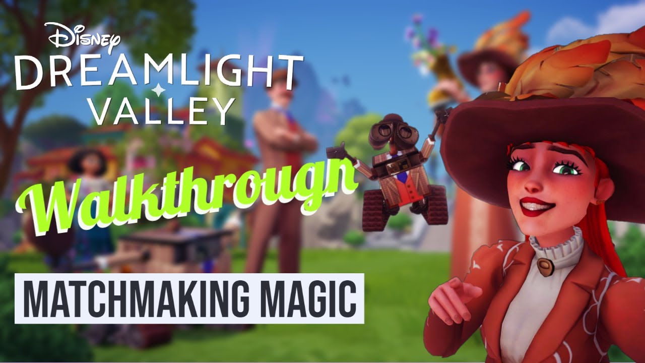 Matchmaking Magic – Walkthrough – Gameplay - Dapper Wall-E Dream Bundle ...