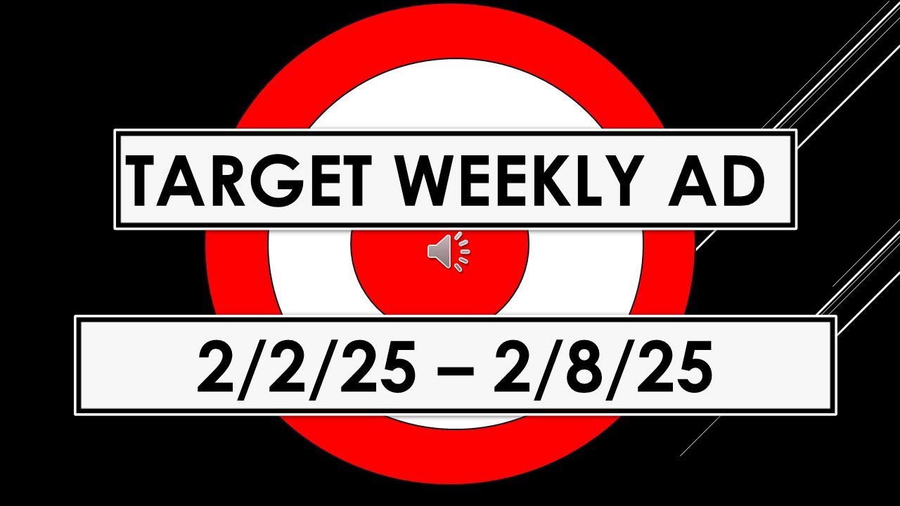 TARGET WEEKLY AD EARLY 2/2/25 - 2/8/25 - YouTube