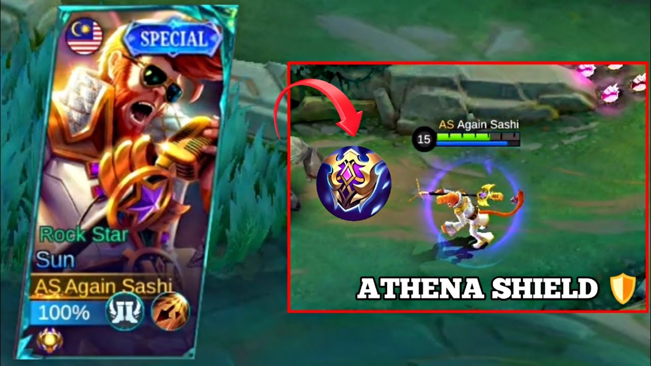 WHEN SUN USING MAGIC DEFENSE ATHENA'S SHIELD BUILD🔥| AND THIS HAPPENED | -Top 1 Global Sun ...