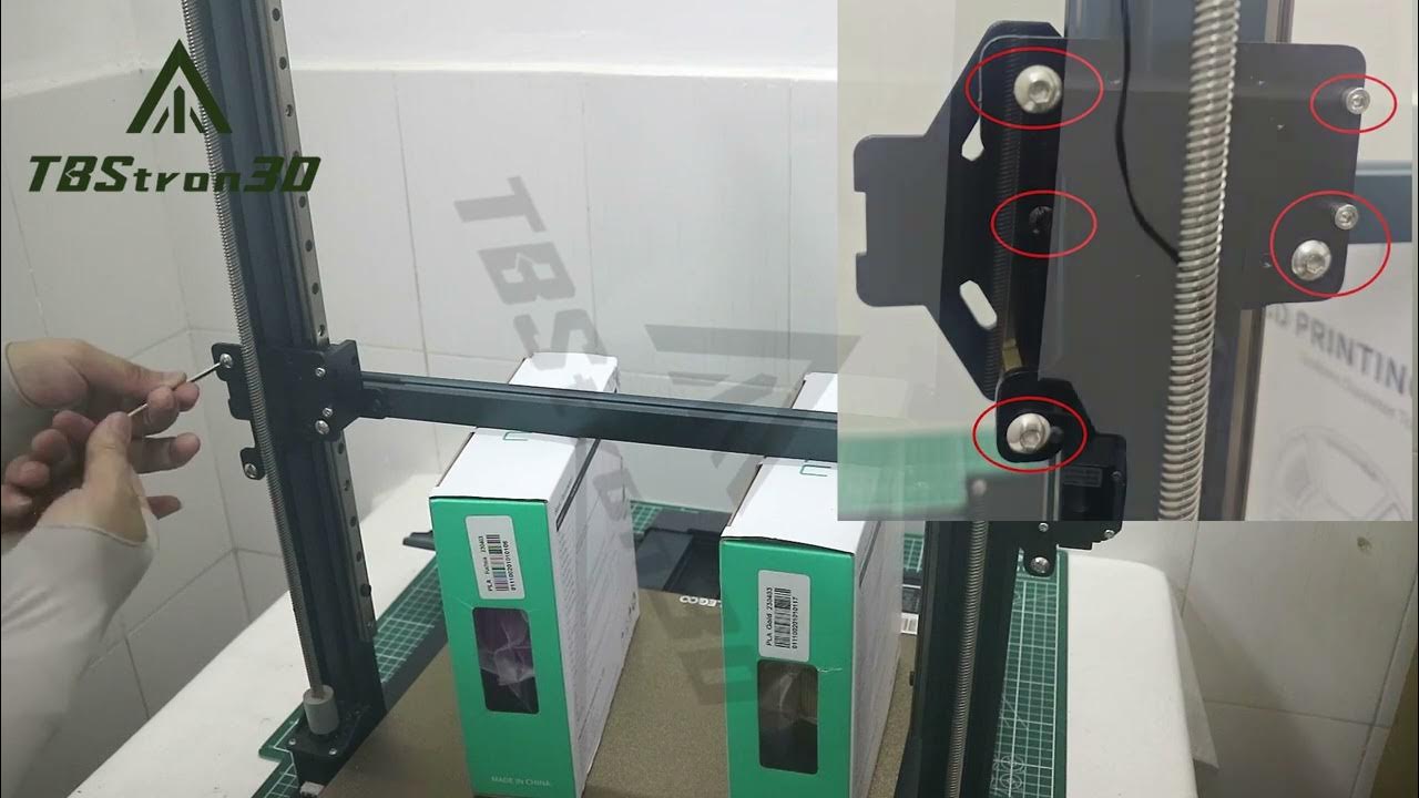 Z axis Linear Rail Adjustment Guide - YouTube