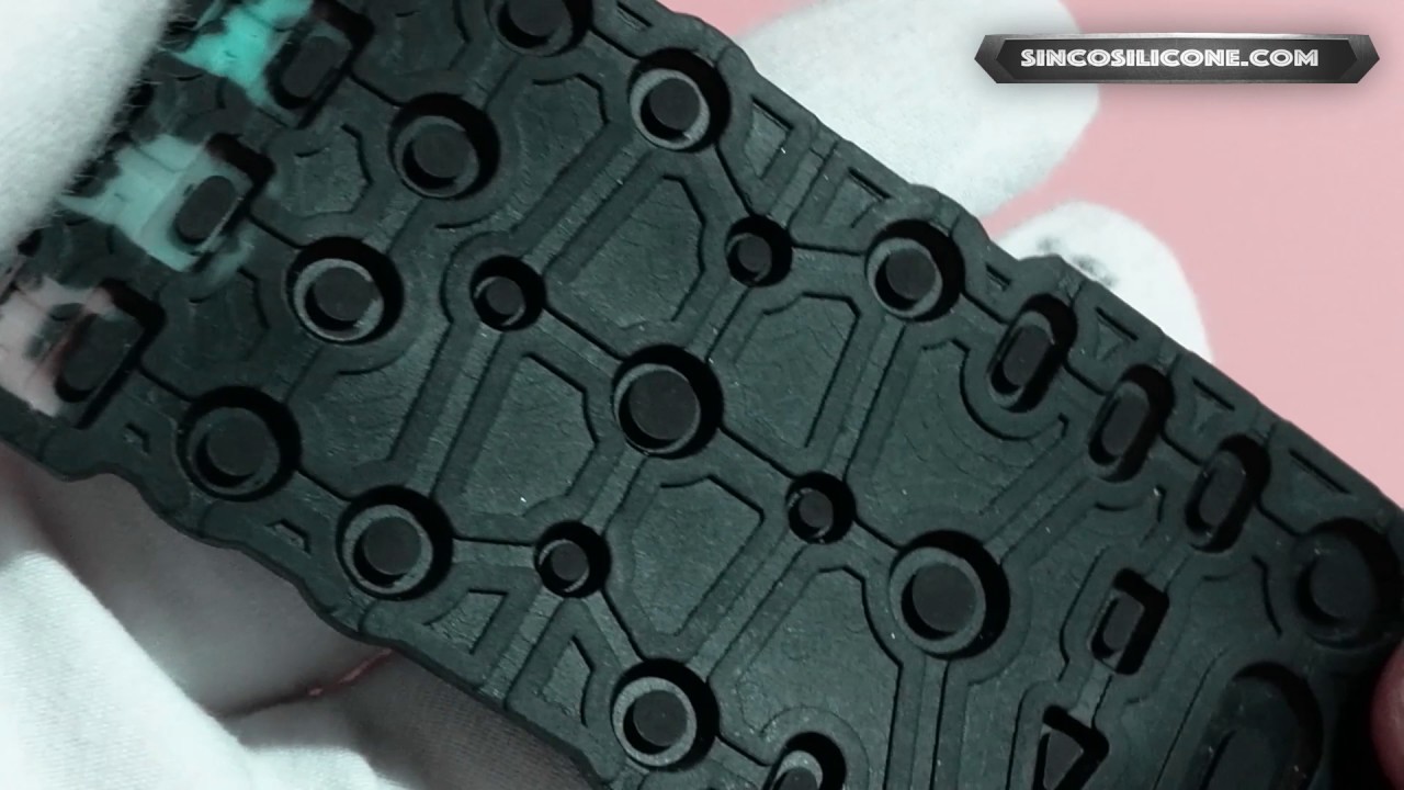 compression molding-silicone rubber keypad - made by sincosilicone ...