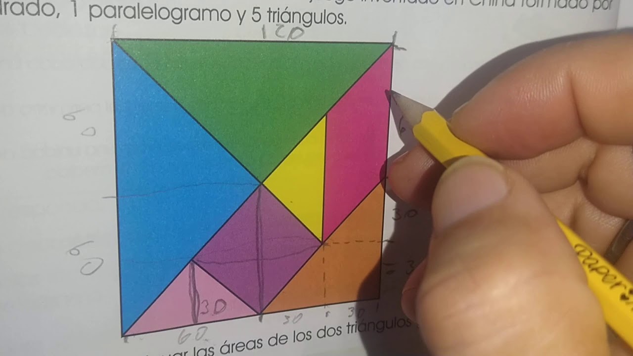 Matematica 10 GEOMETRIA PARTE 8 Area Problemas figuras combinadas - YouTube