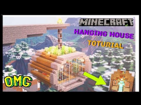 making Minecraft hanging house Toturial #minecraft #frotof7higt - YouTube