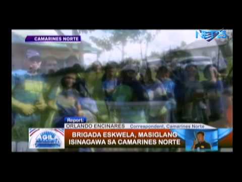 Agila Probinsya - Brigada eskwela, masiglang isinagawa sa Camarines ...