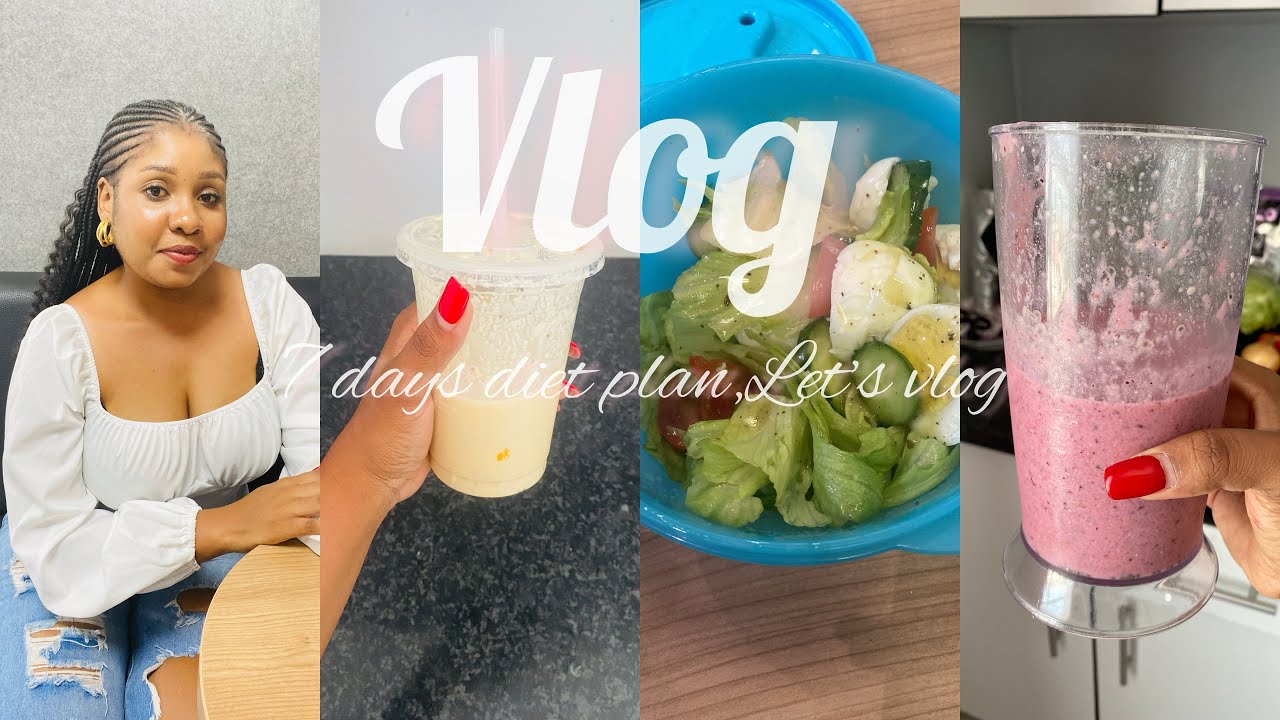 VLOG:JOURNEY OF WEIGHT LOSS,7DAYS DIET PLAN+ EATING HEALTHY - YouTube