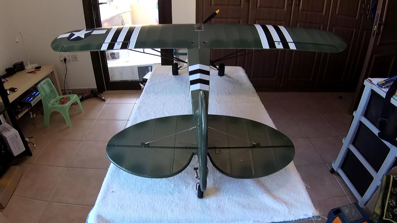 Time Lapse Build RC J3 Super Cub Military Edition - YouTube