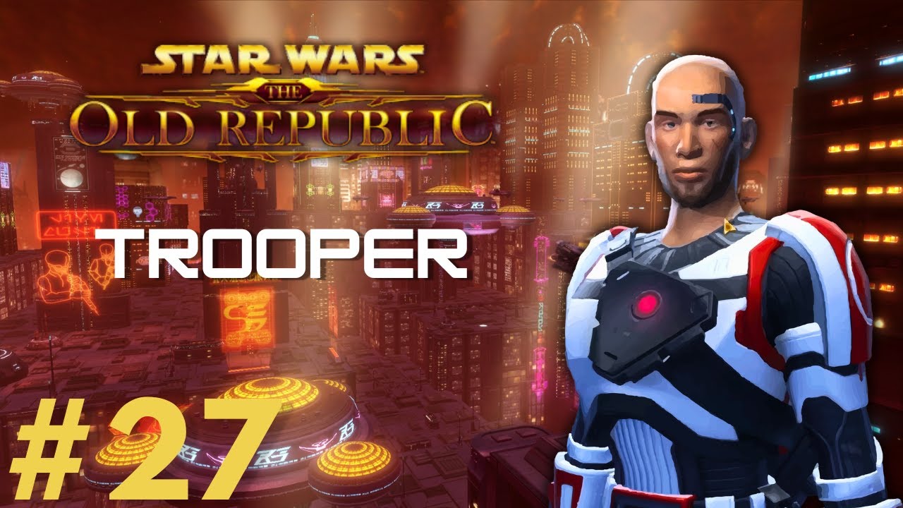 SWTOR | Republic Trooper | Part 27 - M1-4X Reporting For Duty - YouTube