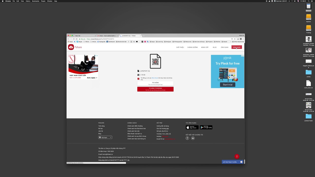 Cách tải nhanh bẳng Fshare - YouTube