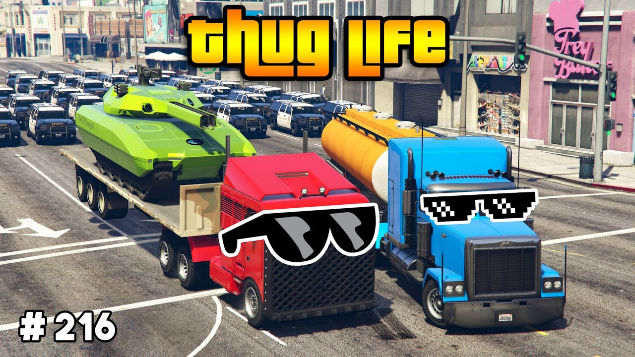 GTA 5 : THUG LIFE & FUNNY MOMENTS (Epic Wins, Funny Fails and Stunts ...
