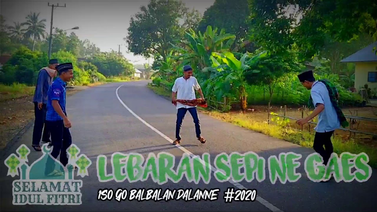 Miris lebaran tahun 2020 sepi || jalan raya bisa buat main bola - YouTube