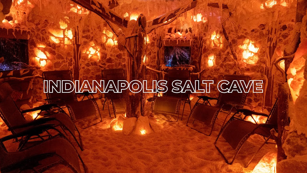 Indianapolis Salt Cave at Fort Ben - YouTube