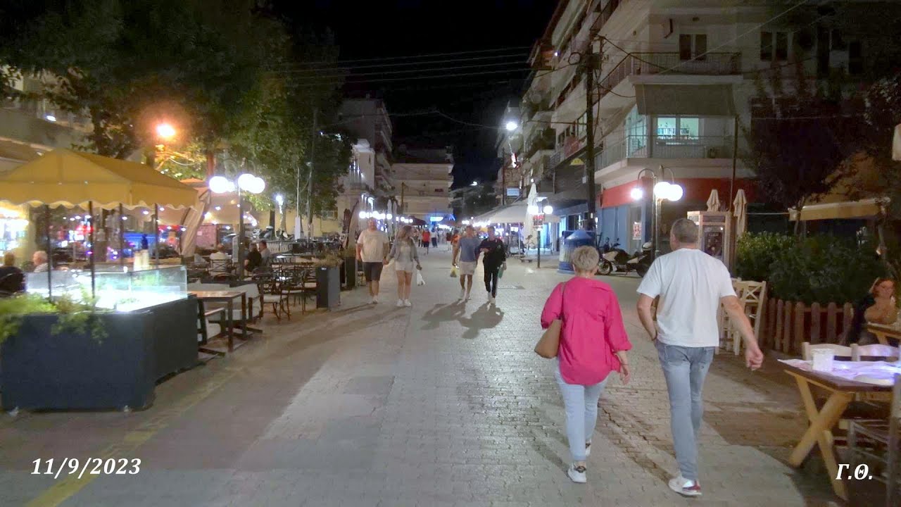 Περίπατος στα Γιαννιτσά από τον Πεζόδρομο μέχρι την Εμποροπανήγυρη 11/9 ...