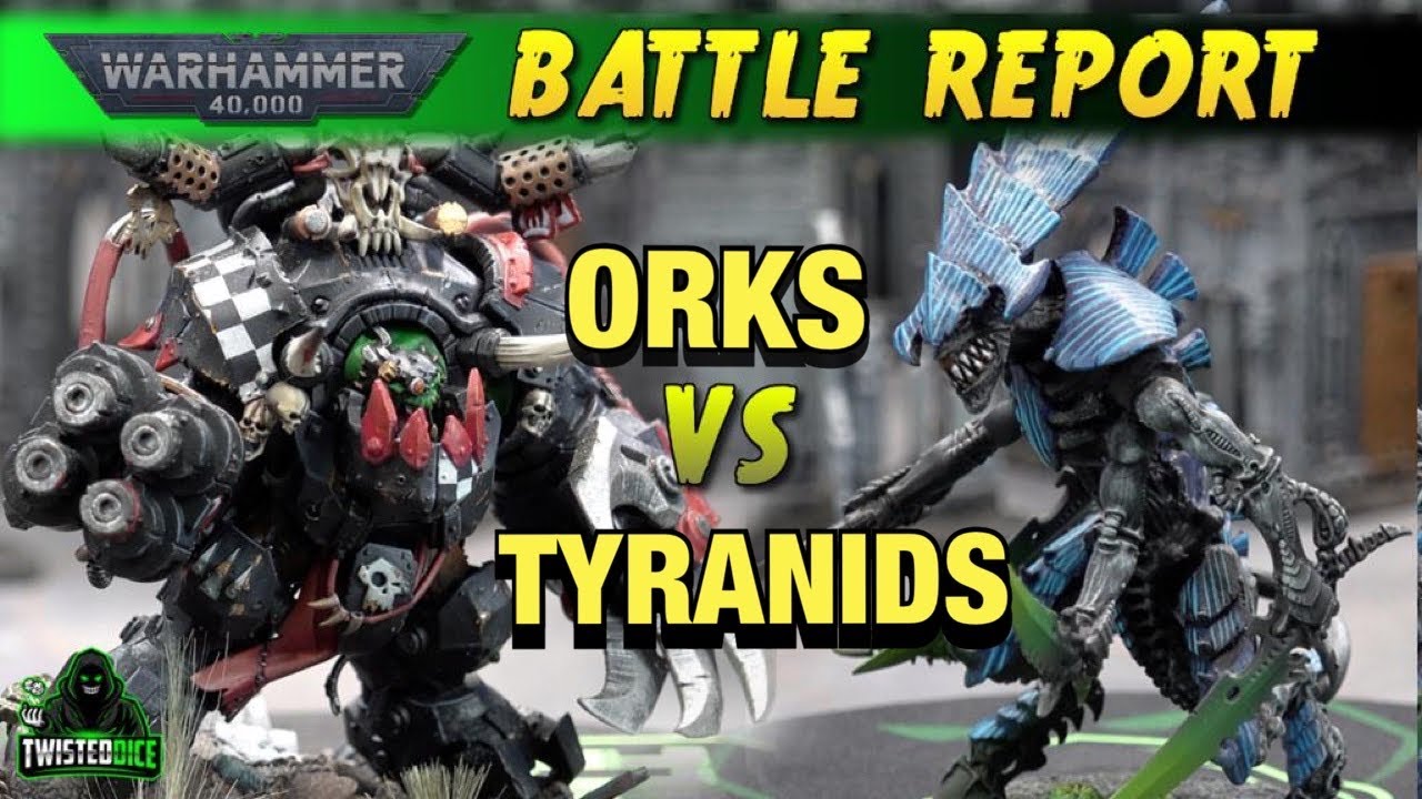 Tyranids vs Orks new Rising Tide War Zone Octarius Warhammer 40k Battle ...