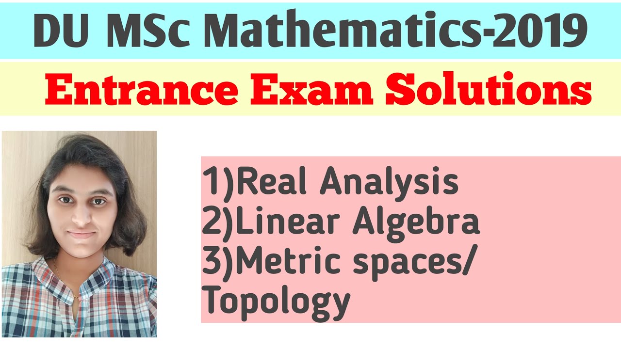 DU MSc Maths Entrance 2019 Previous Year Papers Solutions Algebra du-msc-maths-entrance-2019-previous-year-papers-solutions-algebra