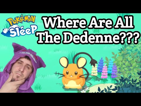 Where Are All The Dedenne??? | Pokemon Sleep (Session 246) - YouTube