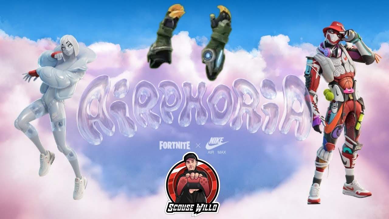 Fortnite New Nike Collab & New Cloak Gauntlets - YouTube