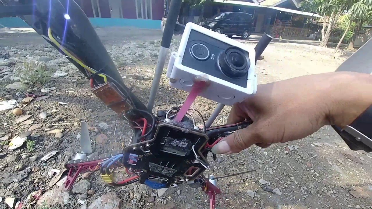 Stabilizer tes. drone rakitan - YouTube