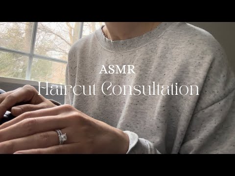 ASMR | haircut consultation / helping you choose a hair style *roleplay* *soft spoken* - YouTube