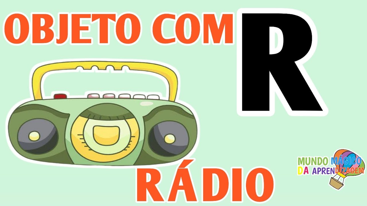Adivinhando qual é o Objeto Com a Letra R/ #alfabetizarbrincando - YouTube