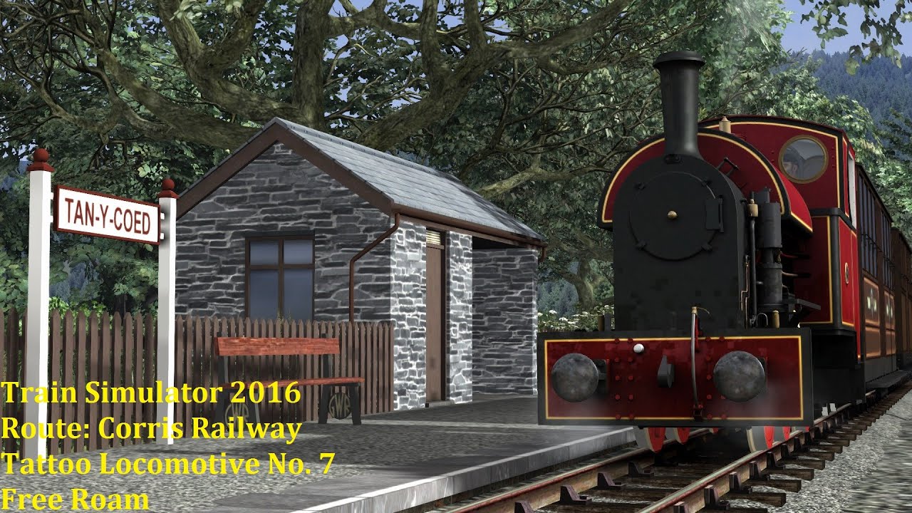 Train Simulator 2016 Lets Play, Corris Railway - YouTube