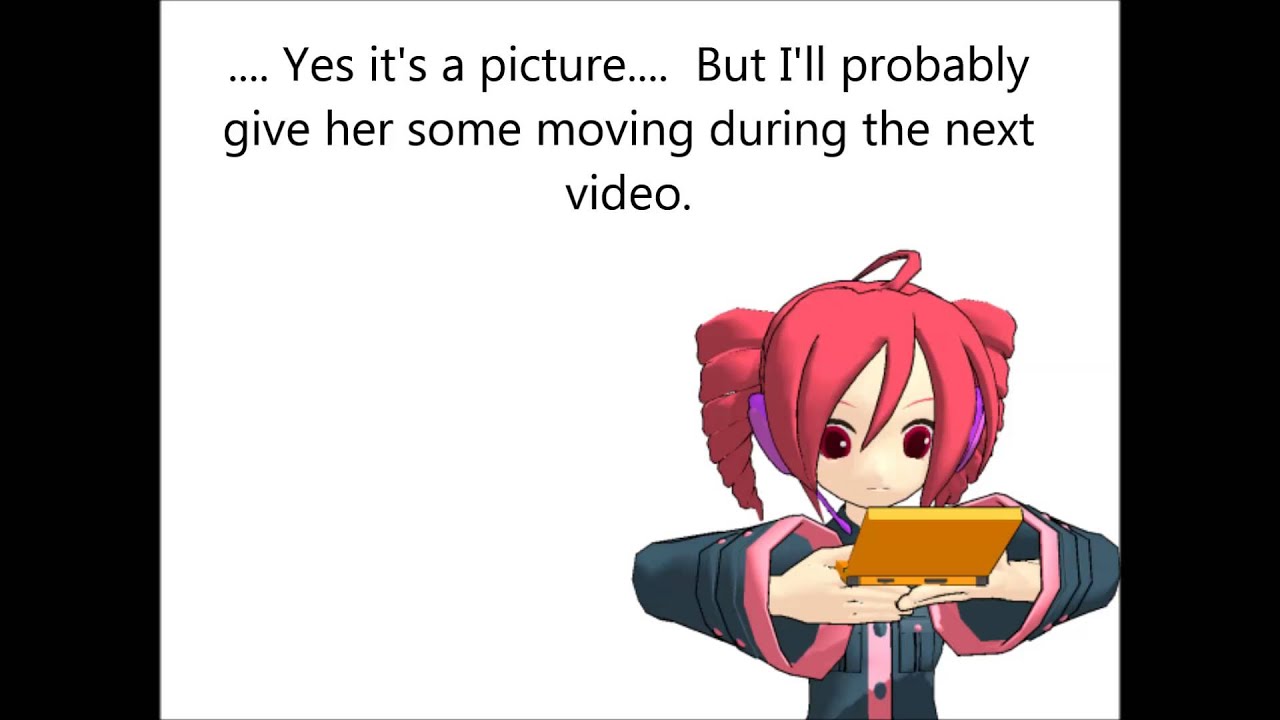 [MMD Image]Teto playing GBA game teaser - YouTube
