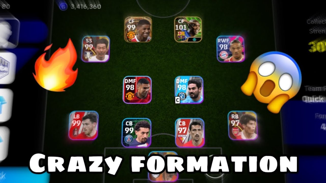 424 Formation Is Too Good 🔥 Destroying division 1 Opponent ☠️ efootball ...