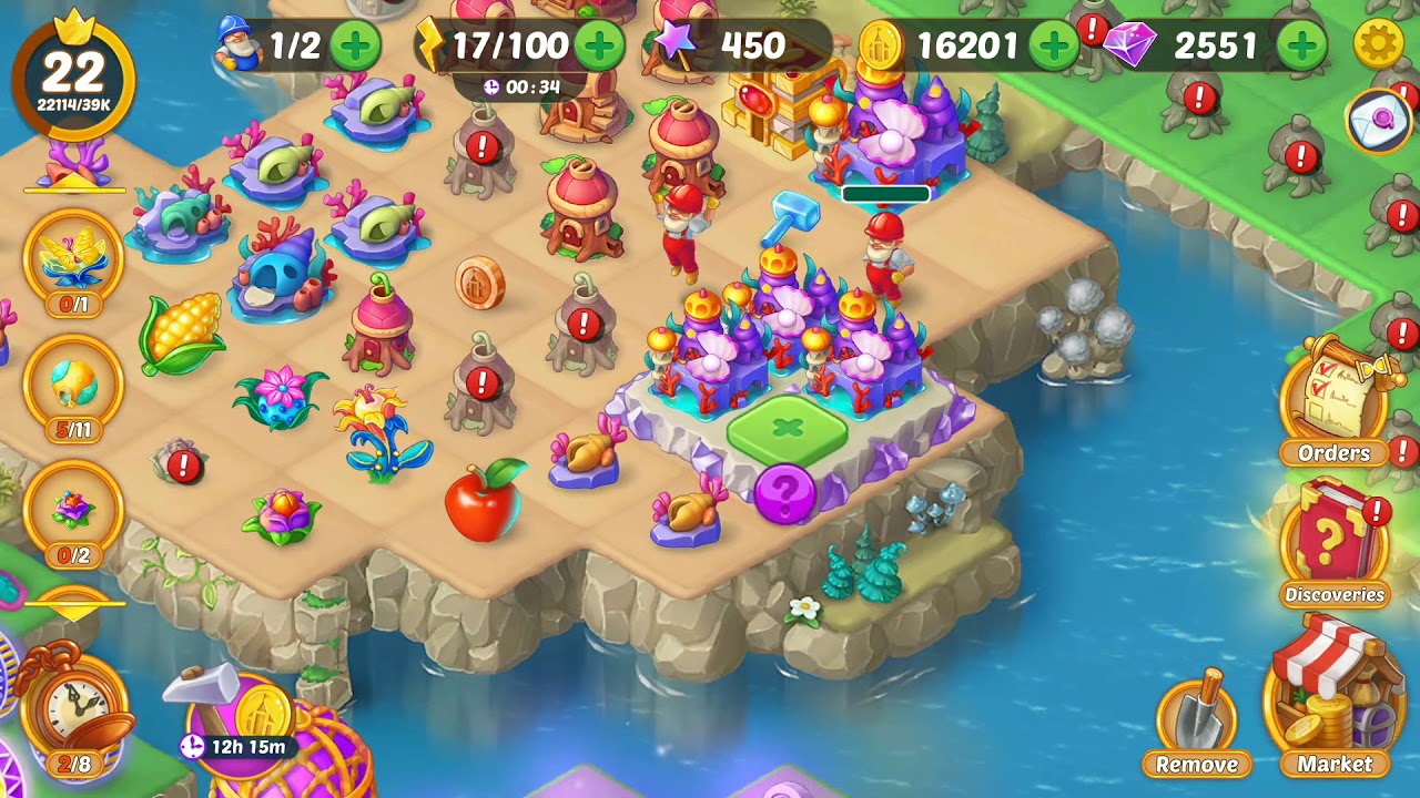 Ever Merge Mermaid Castle Unlocked - YouTube