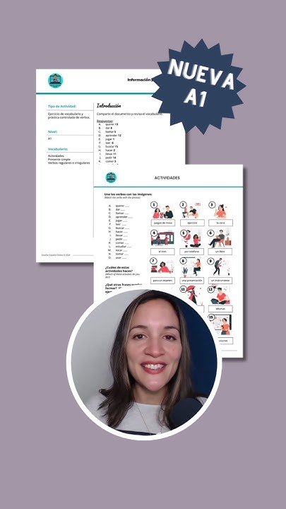 Actividades en español para el nivel A1 - Básico 🧑‍💻# ...