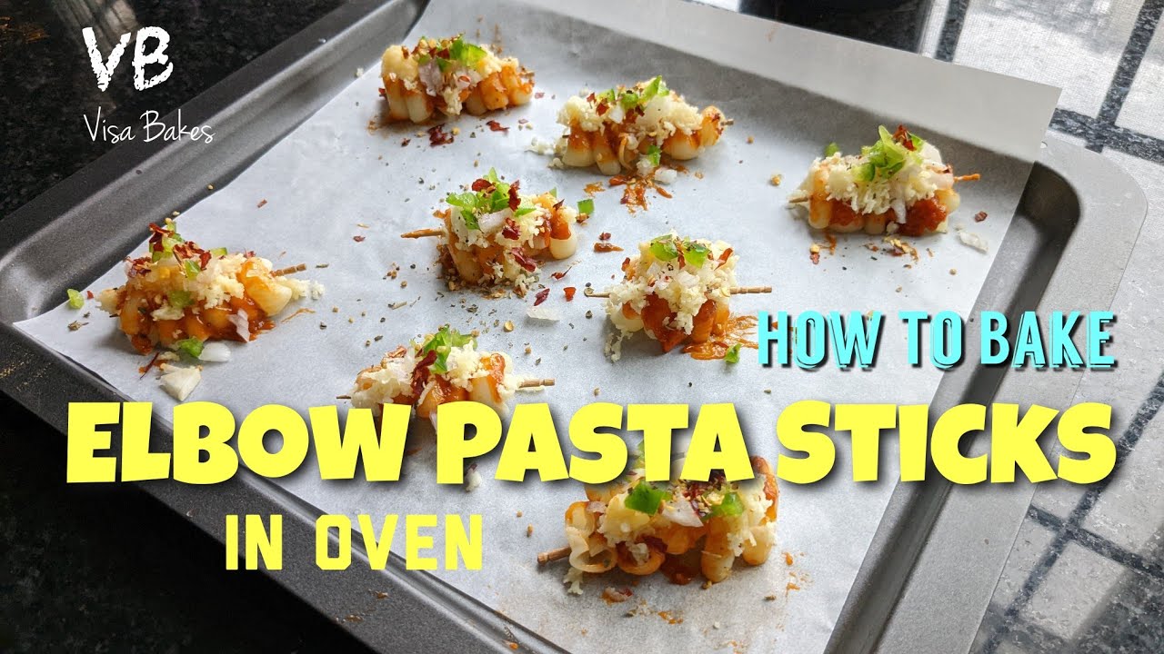 How to Bake "Elbow Pasta Sticks" - YouTube