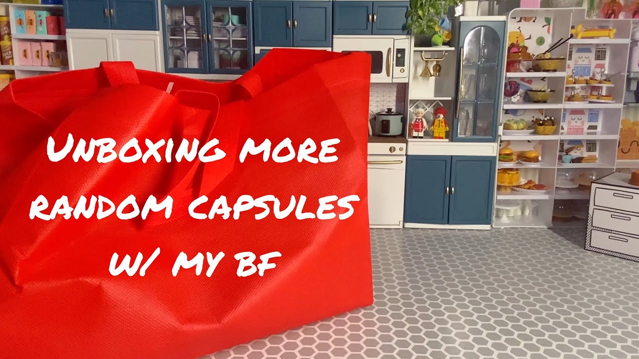 Unboxing the final 6 random capsules w/ my bf! ☺️ - YouTube