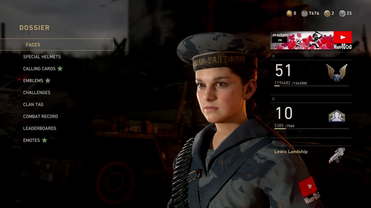 CoD WWII: Aurora Expeditionary Uniform (Epic) - YouTube