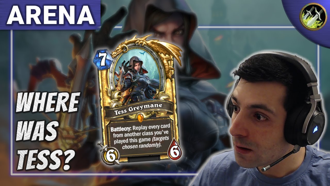This Tess Deck Was A Wild Ride! | 12 Win Rogue Hearthstone Arena - YouTube