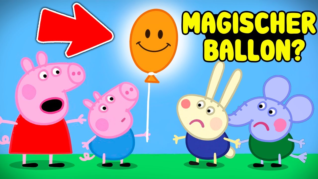 Peppa, George und der Unglaubliche Magische Ballon! (Peppa Wutz) - YouTube