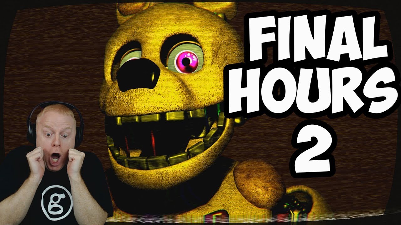 SPRINGBONNIE IS FASTER THAN FOXY!! | FINAL HOURS 2 - PART 2 NIGHT 1 & 2 ...