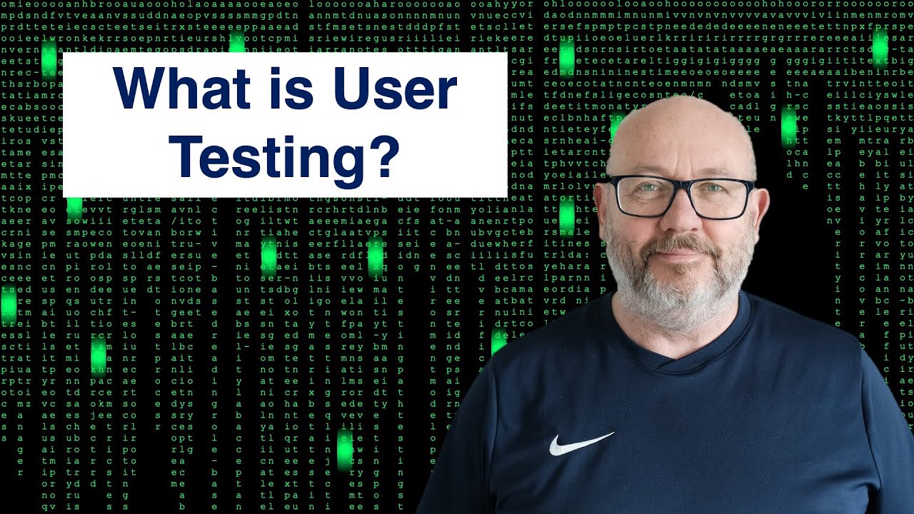 What is User Testing? - YouTube