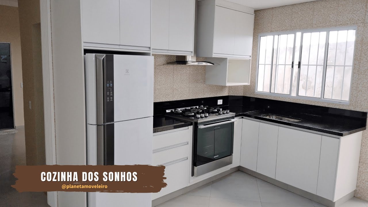Cozinha Planejada em L - Planejado dos Sonhos - Planeta Moveleiro - YouTube