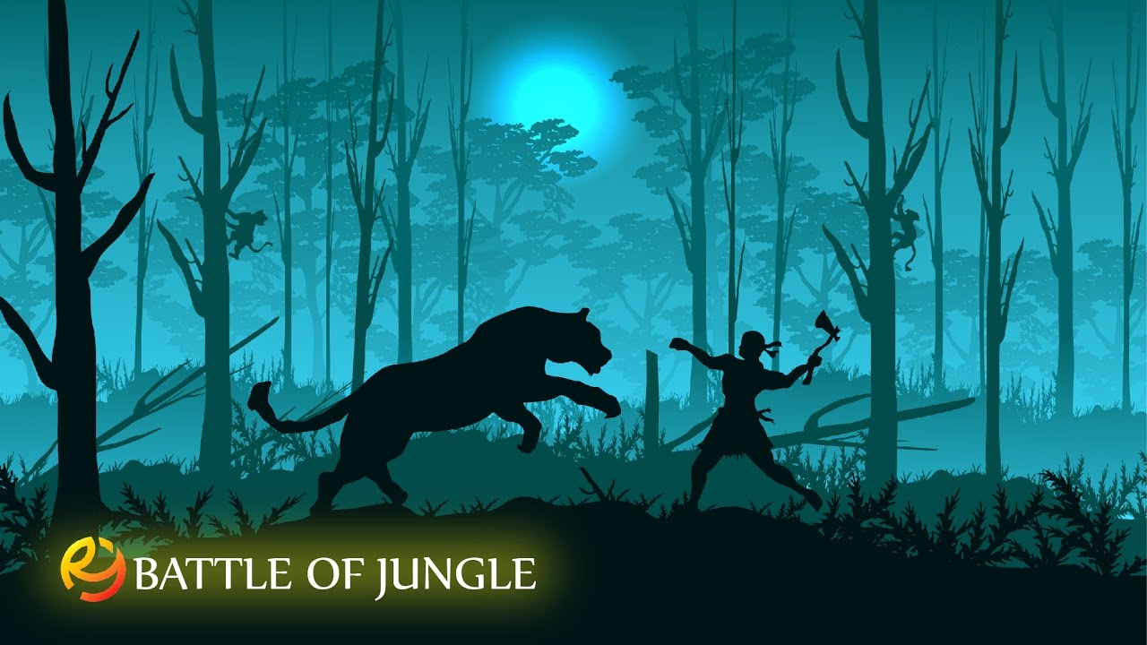 Easy way to make vector in adobe illustrator, battle of jungle ...