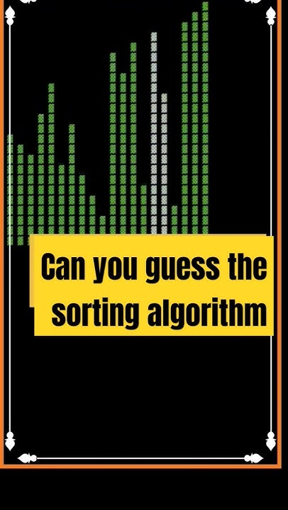 Which Sorting Algorithm Is It Coding Ds Datastructures Sorting Codinglife Shorts Youtube 