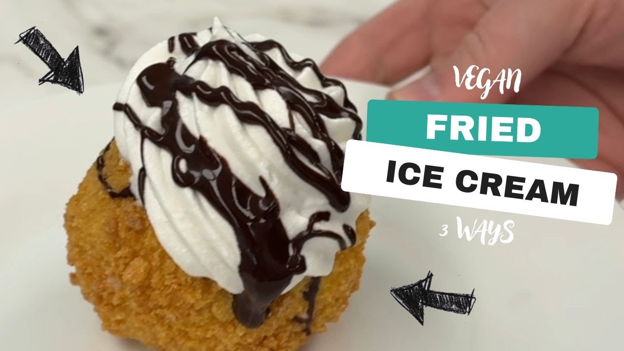 Deep Fried Ice Cream | Gluten-Free Dairy-Free & Vegan - YouTube