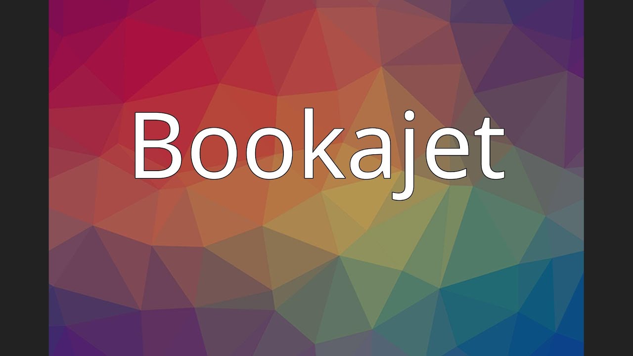 Bookajet - YouTube