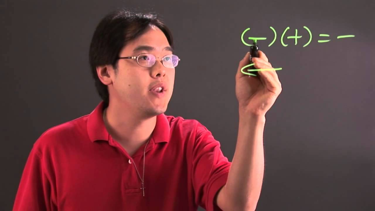 Explanation Of Multiplying A Negative Number By A Positive Number YouTube Explanation Of Multiplying A Negative Number By A Positive Number YouTube