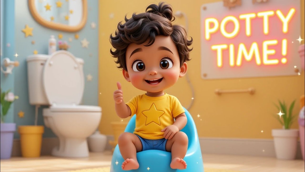 Potty Time is Happy Time! 🚽 | Fun Potty Training Song for Toddlers ...