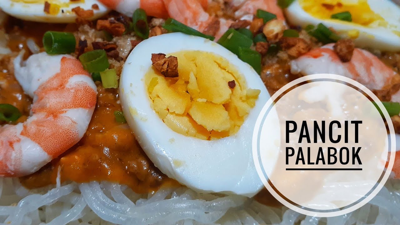 Pancit Palabok | Pinoy Style Palabok | Happy Ribbon PH | VLOG # 47 ...