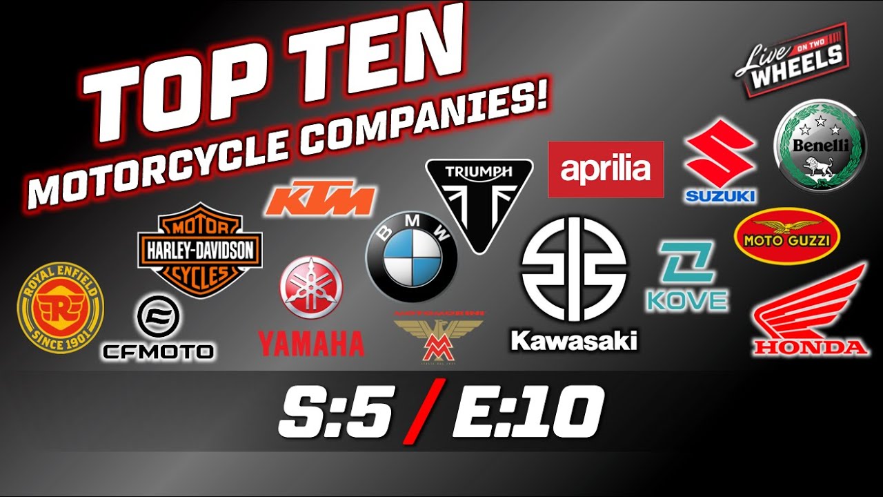 Who is the BEST?! TOP TEN Motorcycle Manufacturers! | Live On Two ...