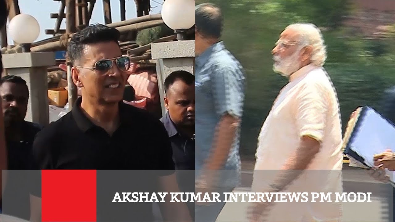 Akshay Kumar Interviews PM Modi - YouTube